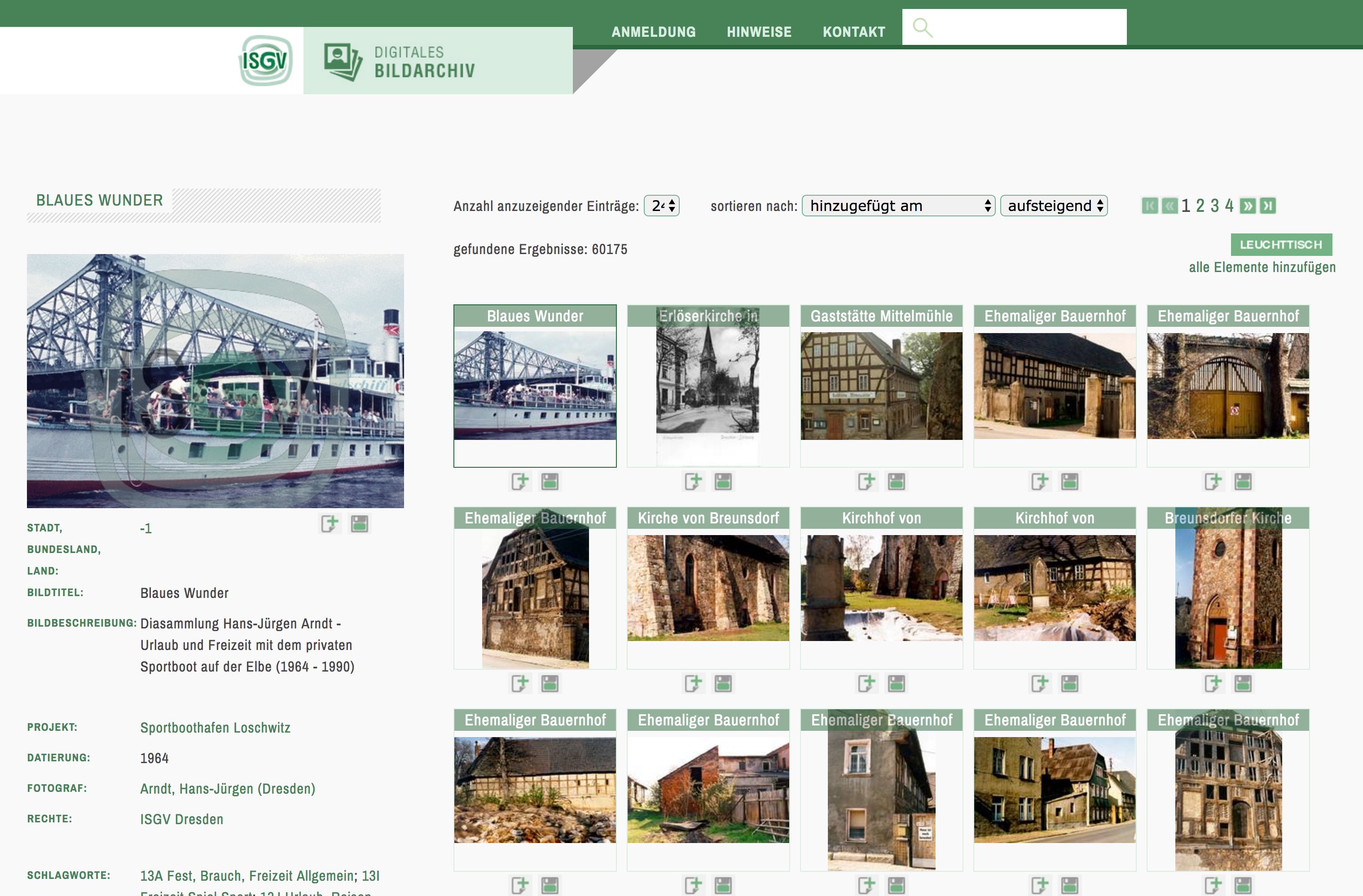Digitales Bildarchiv - Das Institut für Sächsische Geschichte und ...